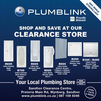 Plumblink catalogue - New offers and specials