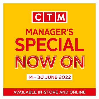 CTM catalogue - New offers and specials