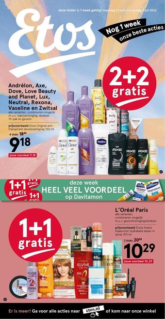Etos folder - Alle aanbiedingen uit de nieuwe Etos folders