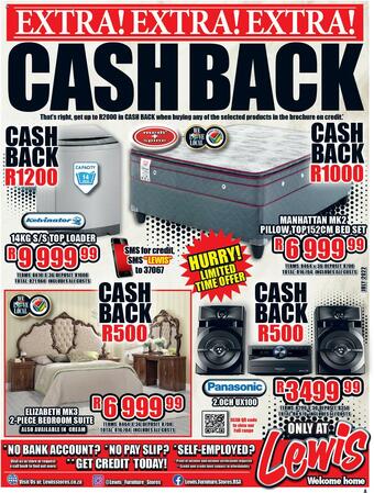 Lewis catalogue & specials | 04.07 until 13.08