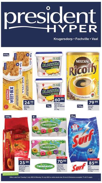 President Hyper catalogue & specials | 05.07 until 18.07