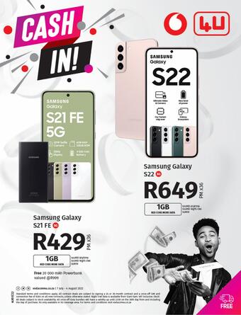 Vodacom catalogue & specials | 07.07 until 04.08