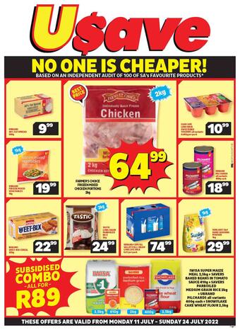 Usave catalogue & specials | 11.07 until 24.07