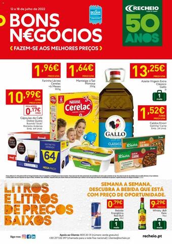 Folheto e promoções Recheio | 12.07 até 18.07