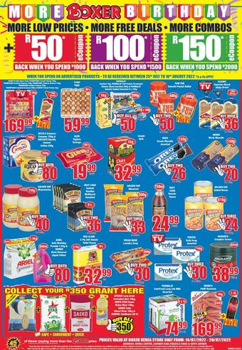 Boxer catalogue & specials | 14.07 until 20.07