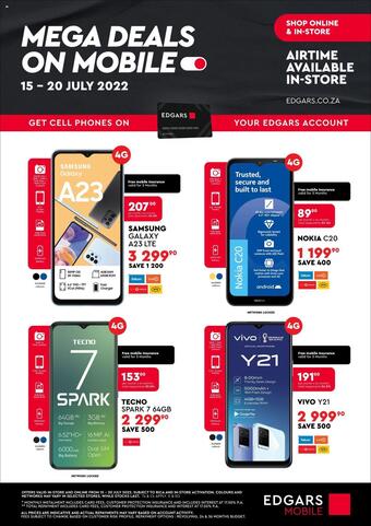 Edgars catalogue & specials | 15.07 until 20.07
