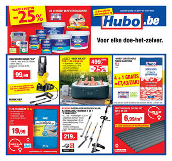 Hubo folder en promoties | 20.07 t/m 31.07