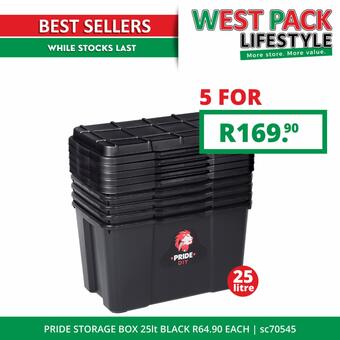 West Pack Lifestyle catalogue & specials | 19.07 until 31.07