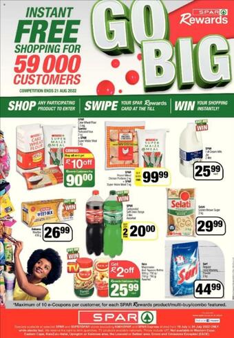 Spar catalogue & specials | 19.07 until 24.07