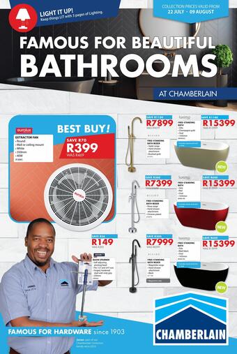 Chamberlain catalogue & specials | 22.07 until 09.08