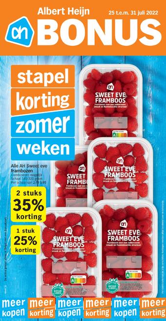 Albert Heijn folder en promoties | 25.07 t/m 31.07