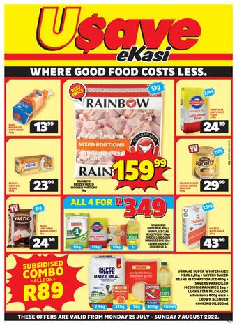 Usave catalogue & specials | 25.07 until 07.08