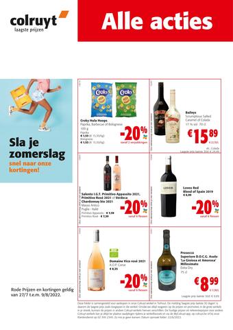 Colruyt folder en promoties | 27.07 t/m 09.08