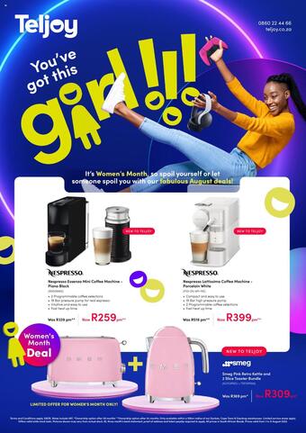 Teljoy catalogue & specials | 01.08 until 31.08