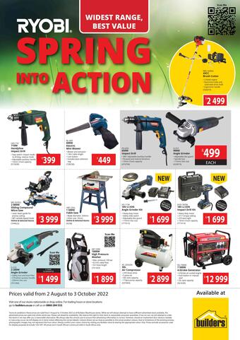 Builders Warehouse catalogue & specials | 02.08 until 03.10