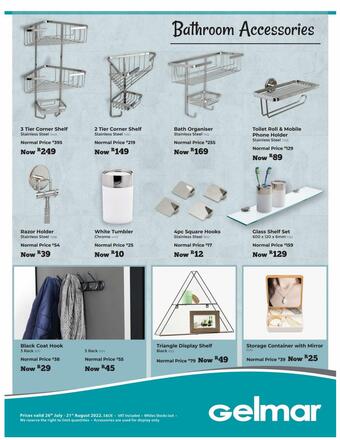 Gelmar catalogue & specials | 01.08 until 21.08