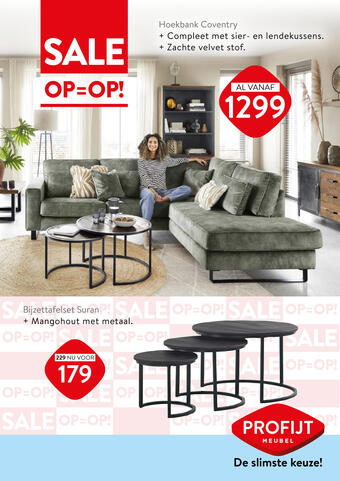 Profijt Meubel folder - Alle aanbiedingen uit de nieuwe Profijt Meubel ...