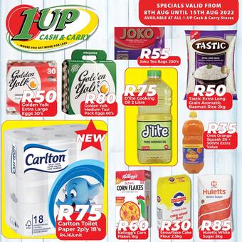 1UP catalogue & specials | 12.08 until 15.08