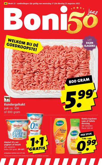 Boni folder - Alle aanbiedingen uit de nieuwe Boni folders