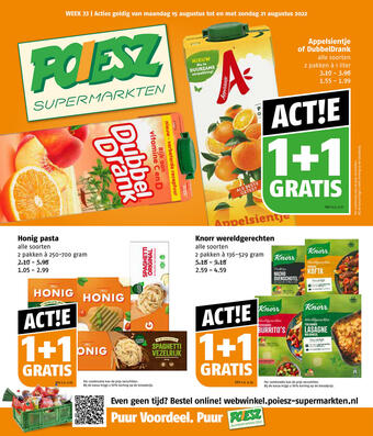 Poiesz folder - Alle aanbiedingen uit de nieuwe Poiesz folders