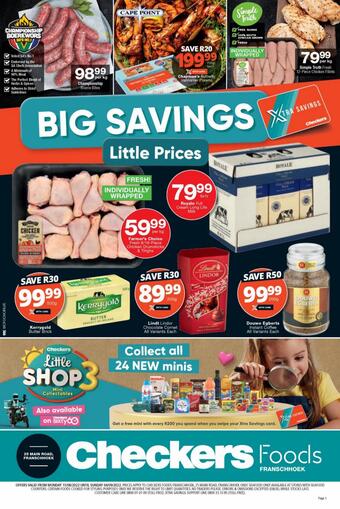 Checkers Hyper catalogue & specials | 15.08 until 04.09
