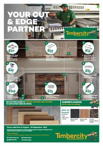 Timbercity catalogue & specials | 18.08 until 30.09
