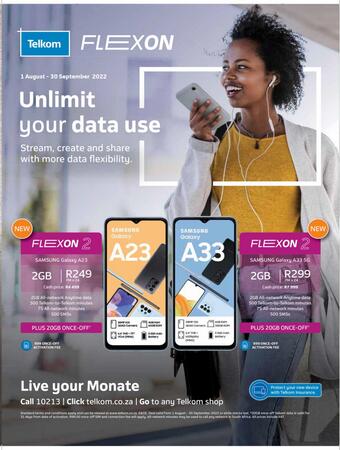 Telkom catalogue & specials | 19.08 until 30.09