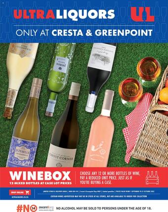 Ultra Liquors catalogue & specials | 01.09 until 31.10
