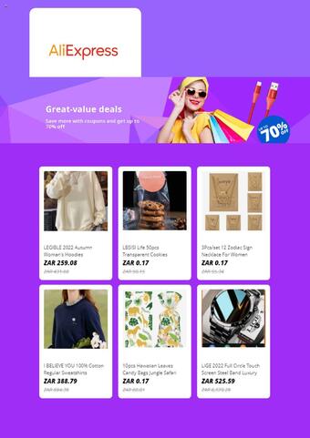 AliExpress catalogue & specials | 05.09 until 26.09