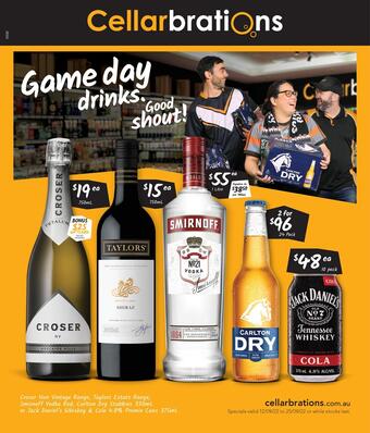 Cellarbrations catalogue & offers | 12.09 until 25.09