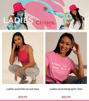 Choice Clothing catalogue & specials | 22.09 until 20.10