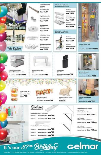 Gelmar catalogue & specials | 01.10 until 31.10