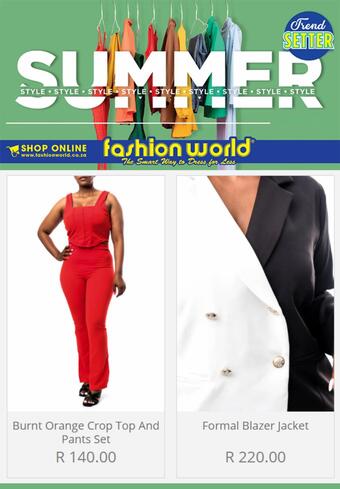 Fashion World catalogue & specials | 21.10 until 19.11