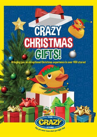 The Crazy Store catalogue & specials | 01.11 until 24.12