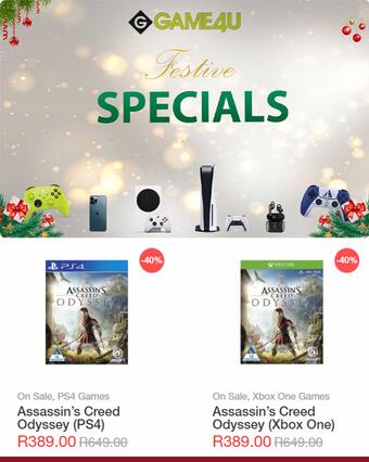 Game4U catalogue & specials | 21.12 until 04.01