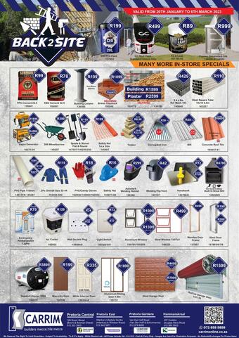 K Carrim catalogue & specials | 20.01 until 06.03