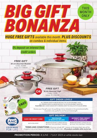 AMC Cookware catalogue & specials | 08.06 until 07.07