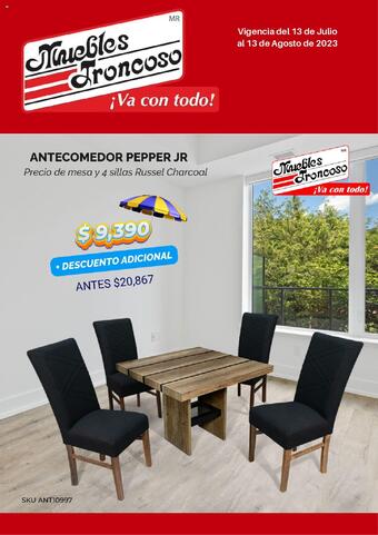 Catálogo y ofertas de Muebles Troncoso | 13.07 hasta 13.08