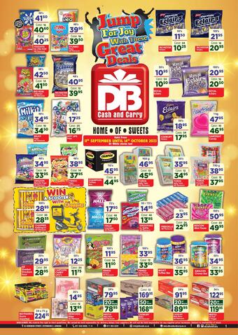 DB Cash And Carry catalogue & specials | 11.09 until 14.10