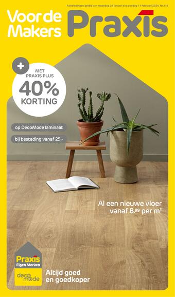 Praxis folder - Alle aanbiedingen uit de nieuwe Praxis folders