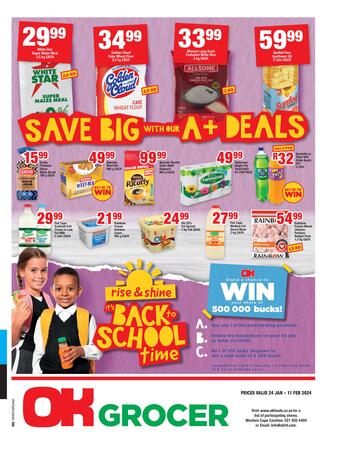OK Grocer catalogue & specials | 24.01 until 11.02