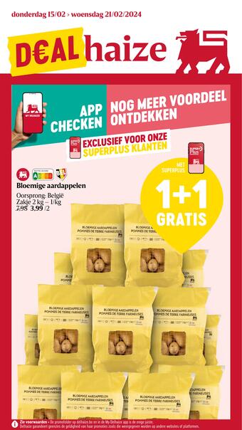 Shop & Go Delhaize folder en promoties België | 15.02 t/m 21.02