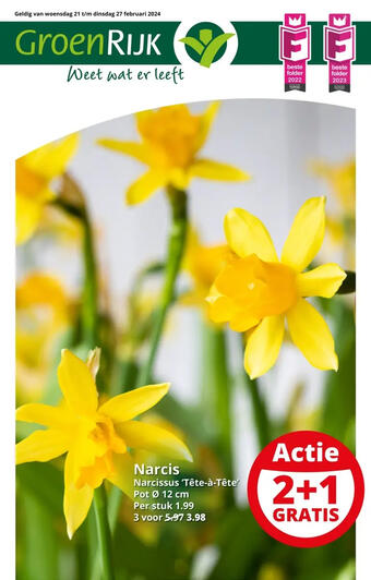 GroenRijk folder - Alle aanbiedingen uit de nieuwe GroenRijk folders
