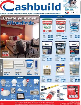 Cashbuild catalogue & specials | 19.02 until 17.03