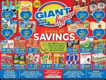 Giant Hyper catalogue & specials | 22.02 until 03.03