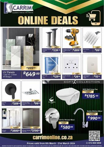 K Carrim catalogue & specials | 06.03 until 21.03