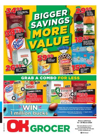 OK Grocer catalogue & specials | 13.03 until 24.03