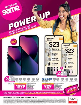 Game catalogue & specials | 04.04 until 20.04