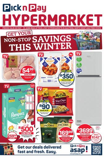 Pick n Pay Hypermarket catalogue & specials | 23.05 until 12.06