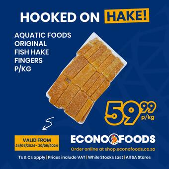 Econo Foods catalogue & specials | 24.05 until 30.06